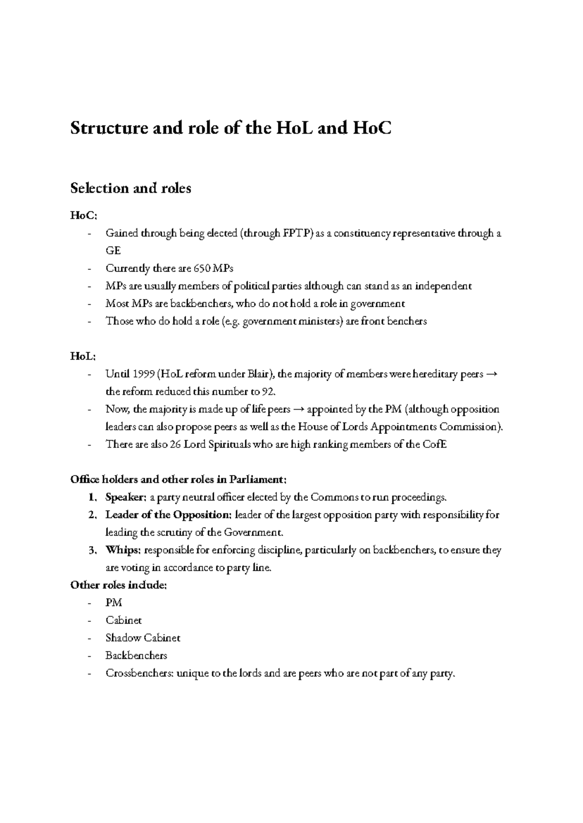 Structure and role of the Ho L and Ho C - Structure and role of the HoL ...