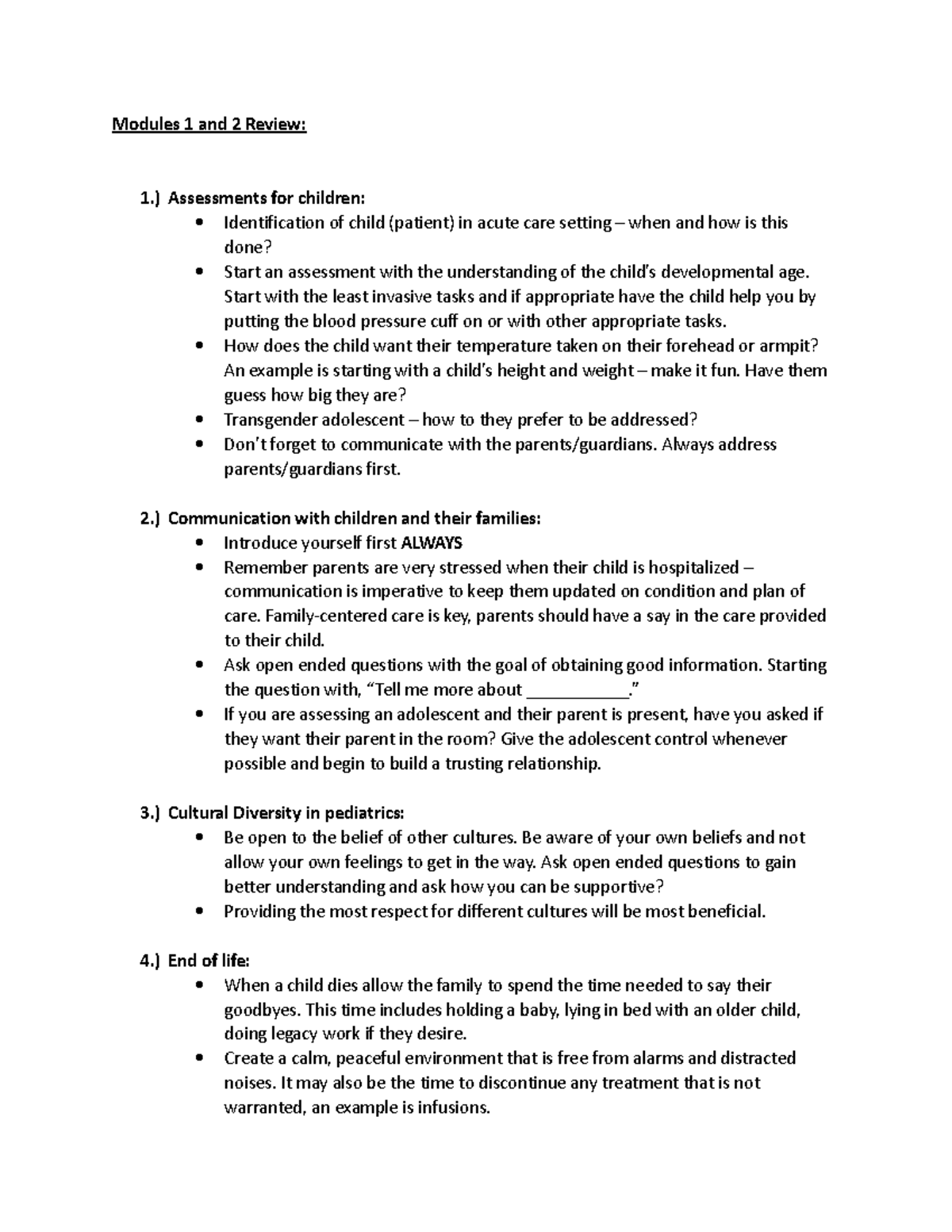 Modules 1 and 2 Review - reveiw - Modules 1 and 2 Review: 1 ...