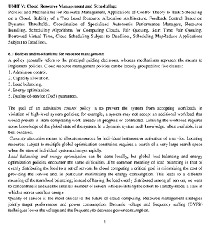 UNIT II - Material - UNIT II VIRTUAL MACHINES AND VIRTUALIZATION OF CLUSTERS AND DATA CENTERS ...