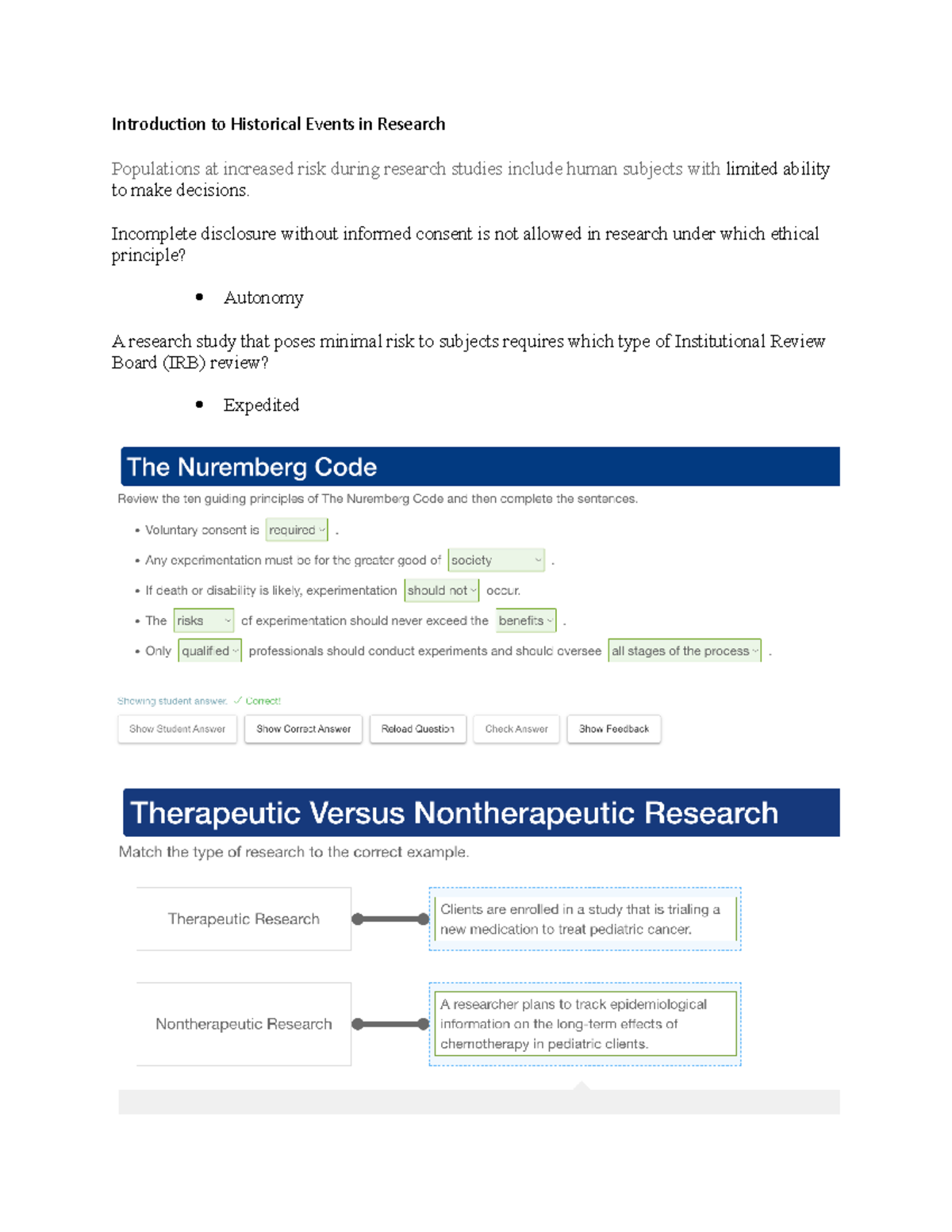 Introduction to Historical Events in Research - Introduction to ...