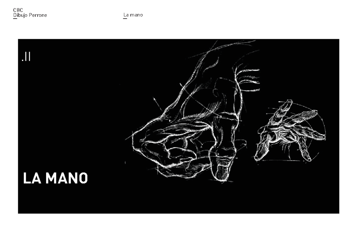 02 C Perrone TOMO 1 LA MANO - Dibujo Perrone La mano LA MANO .II Dibujo ...