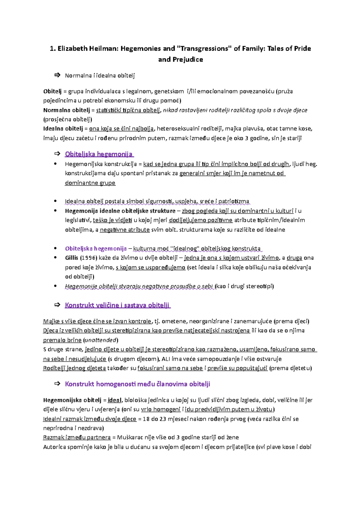 Heilman - Hegemonies and Transgressions of Family - Tales of Pride and ...