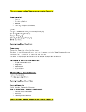 NURS 220 Maternity AND Paeds Summer 2023 - AMG School of Nursing TITLE ...