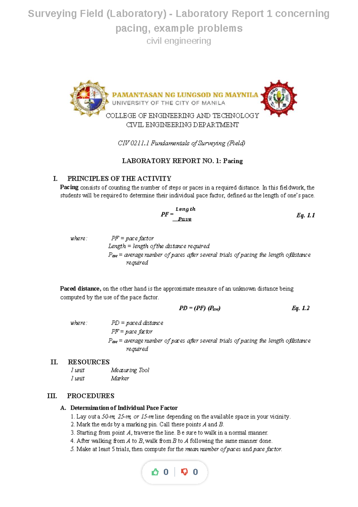 Surveying-field-laboratory-laboratory-report-1-concerning-pacing ...