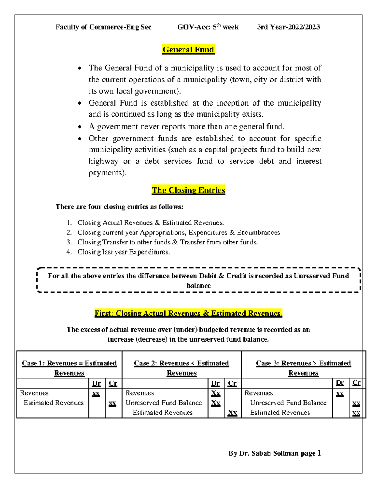 Chapter 17 last part, closing entries and Financial statements 8th week ...