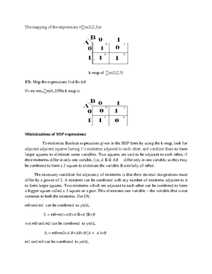 Switching Theory and Logic Design ABC-6 - Six variable k-map: Six variable k-map can have 2 6 ...