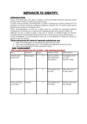 BTEC APPLIED SCIENCE EXTENDED DIPLOMA LEVEL 3 ASSIGNMENT 2D: How am I ...