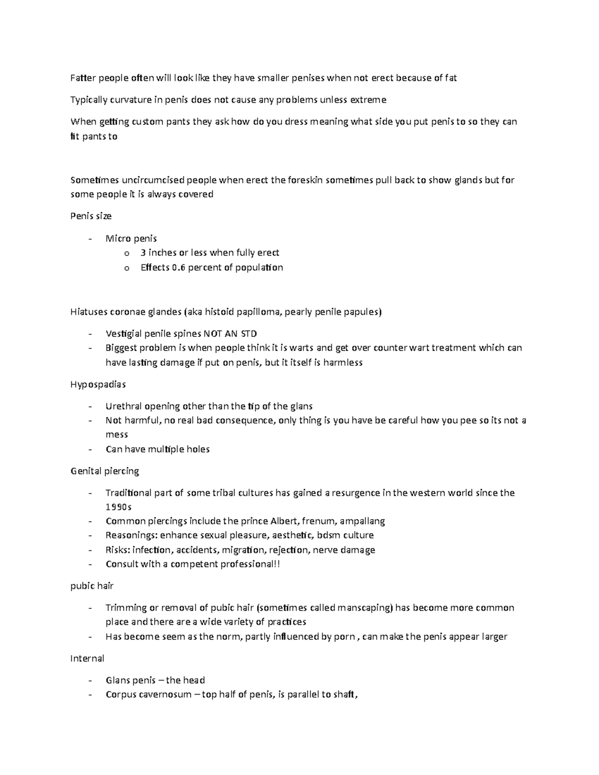 Psy116 day7 - lecture notes from day 7 - Fatter people often will look ...