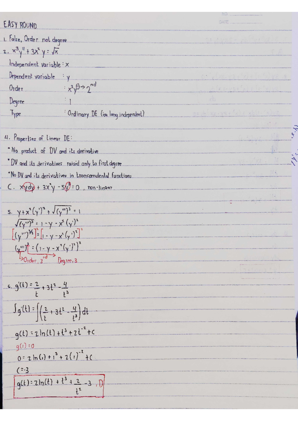 DE-exam - A Exam for Differential Equation - Accountancy - Studocu