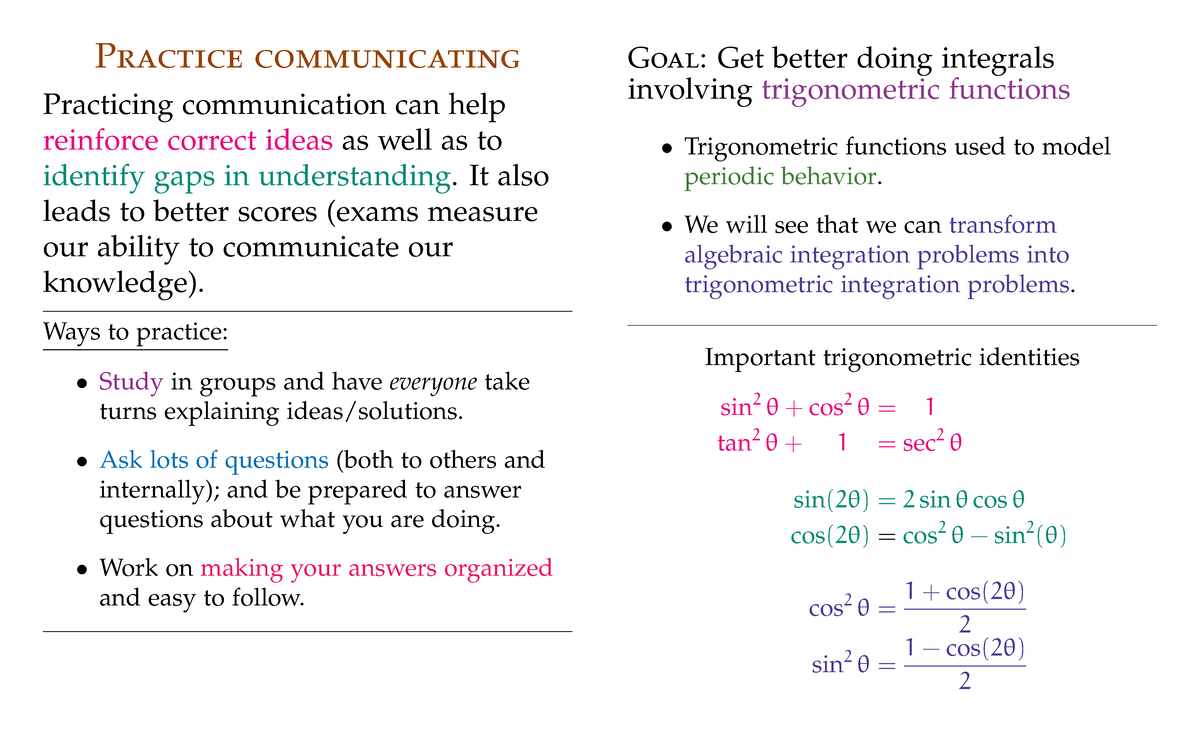 166 session 3 notes - Practice communicating Practicing communication ...