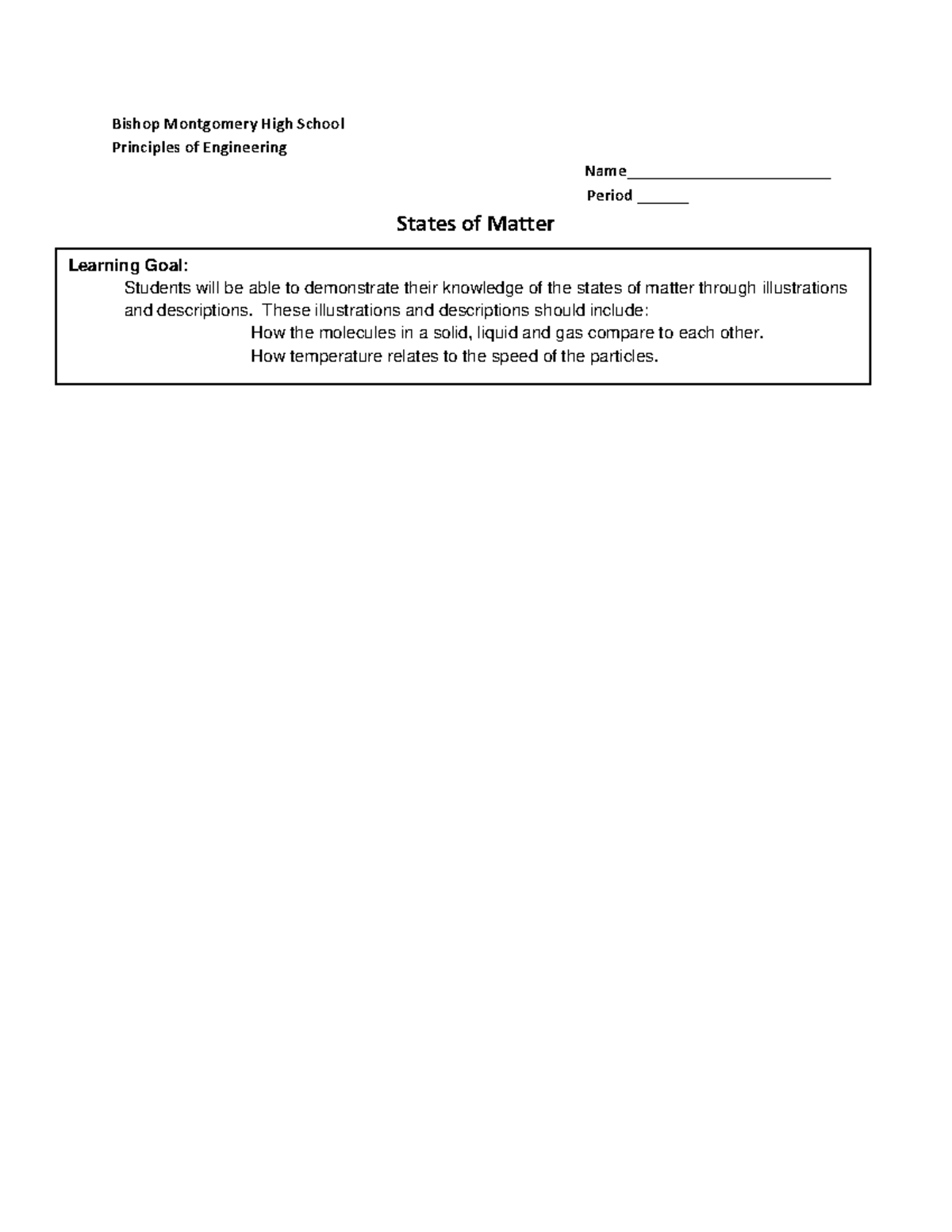 Kami Export - Ph ET Activity - States of Matter - Bishop Montgomery ...