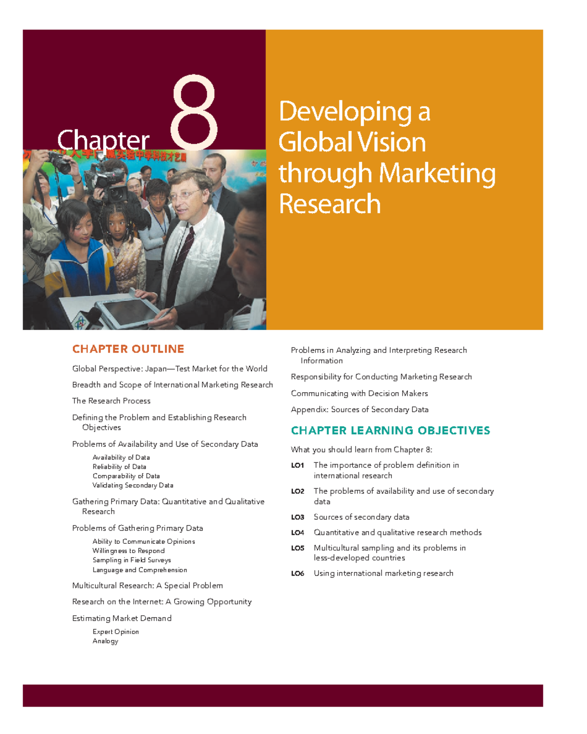 Sách MAR C8,9,10,11 - Sách MAR - 8 Developing a Global Vision through ...