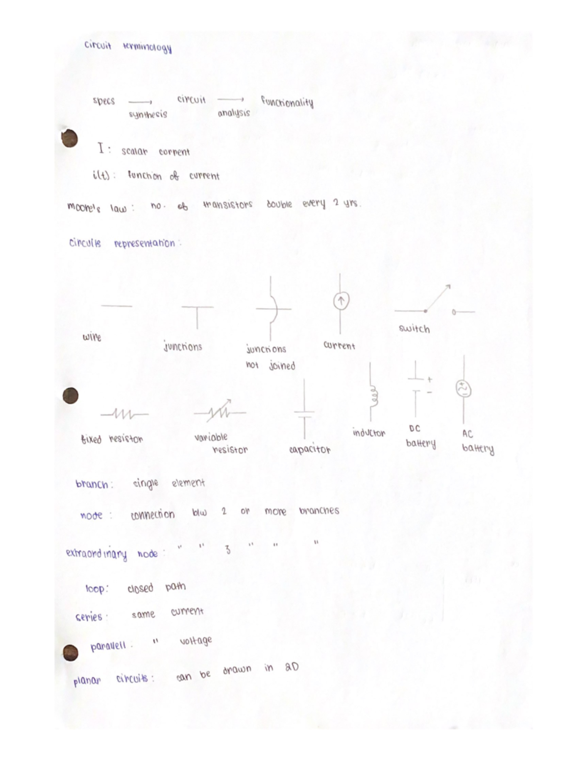 Chapter 1 - Circuit Terminology - ENG 17 - Studocu