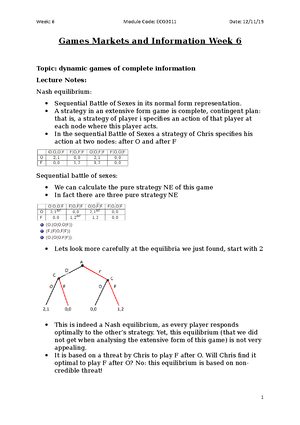 Rational consumer choices notes with an example - The underlying ...