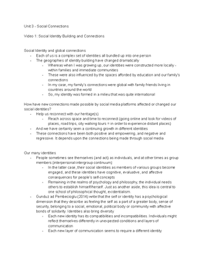 Carleton University - GEOG2200 Geography Global Connections ...