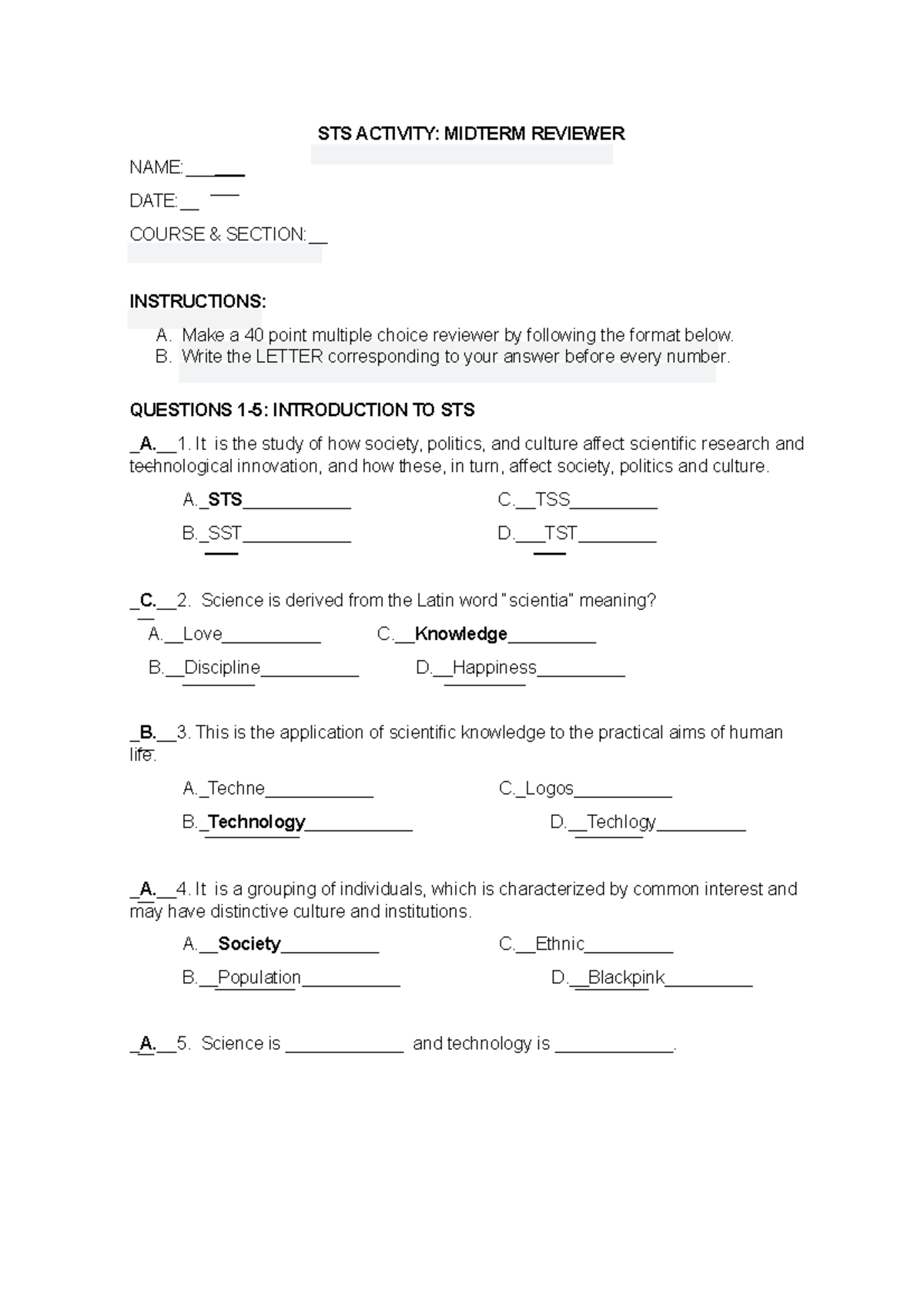 Sts-activity-midterm-reviewer compress - STS ACTIVITY: MIDTERM REVIEWER ...