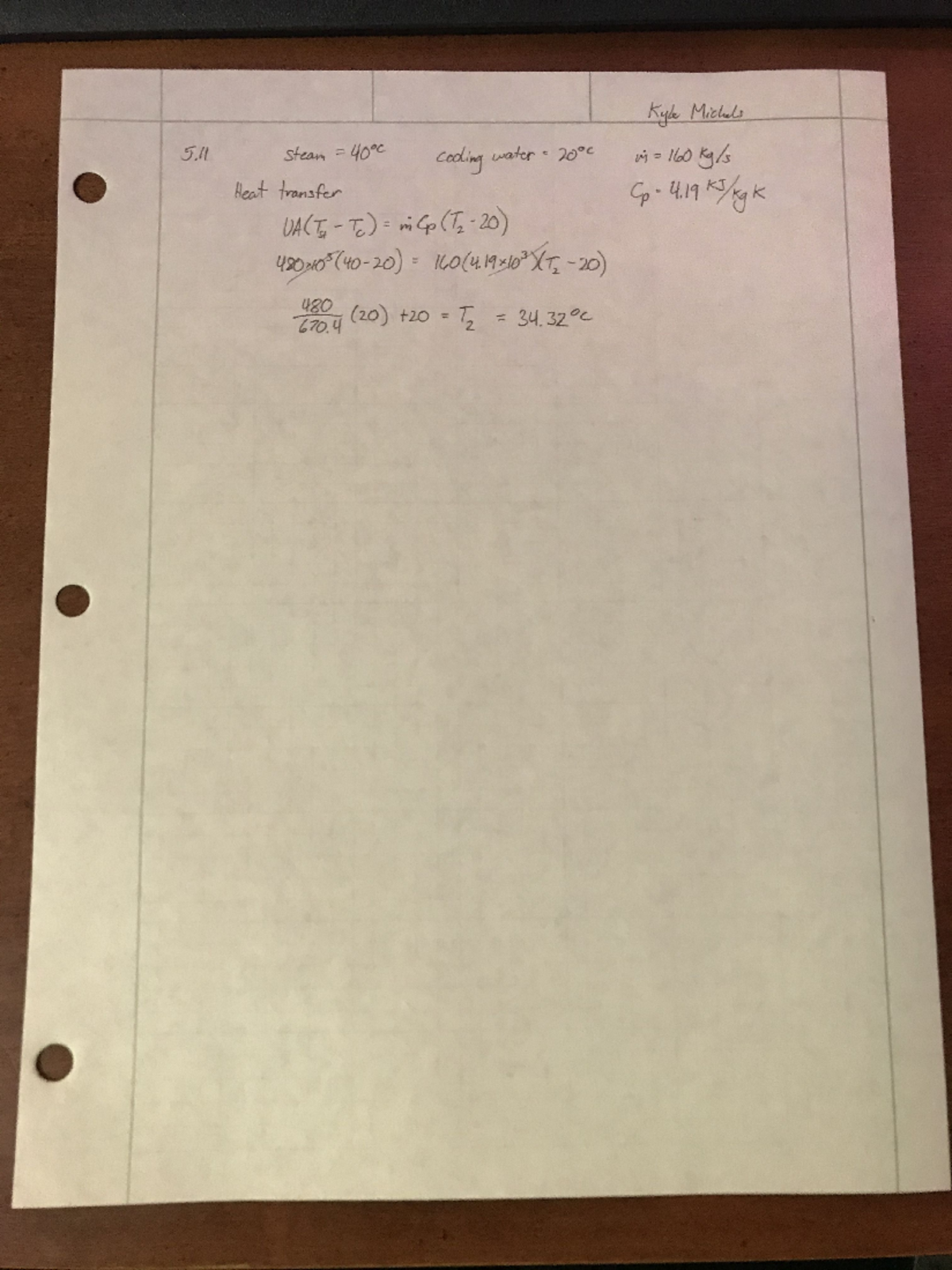 Homework #10 5.11 - ME 4390 - Studocu