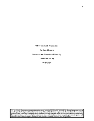 CJ 347 Module Seven Practice Activity Template Final Draft - CJ347 ...