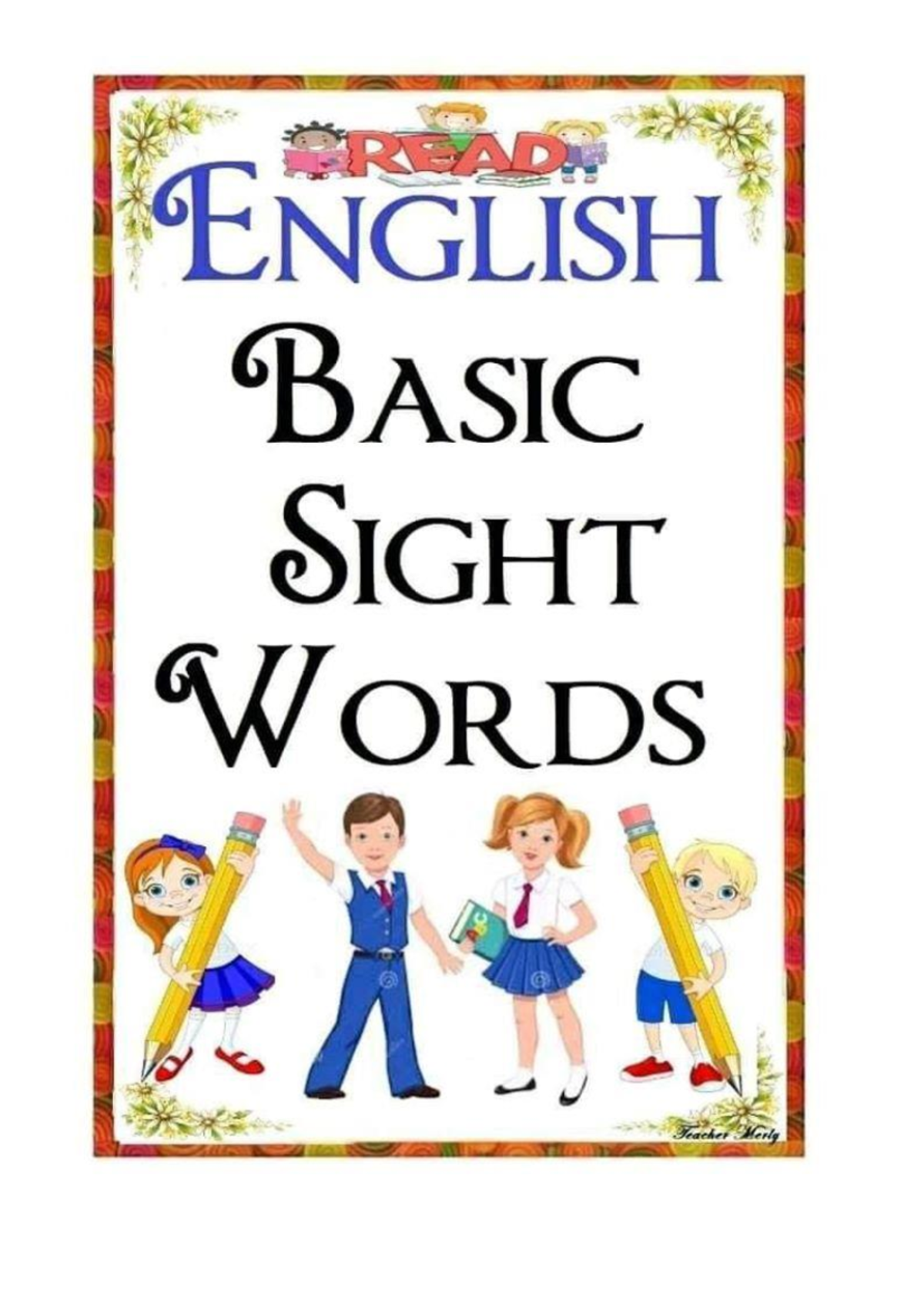Basic English sight words - elementary education - Studocu