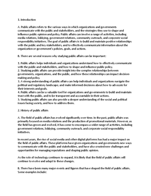 Intercultural Public Relations - Introduction A. Intercultural public relations is a form of ...