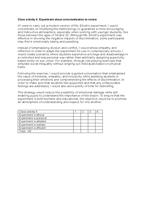 [Solved] Task 232 Explain how your perception of types of privilege ...