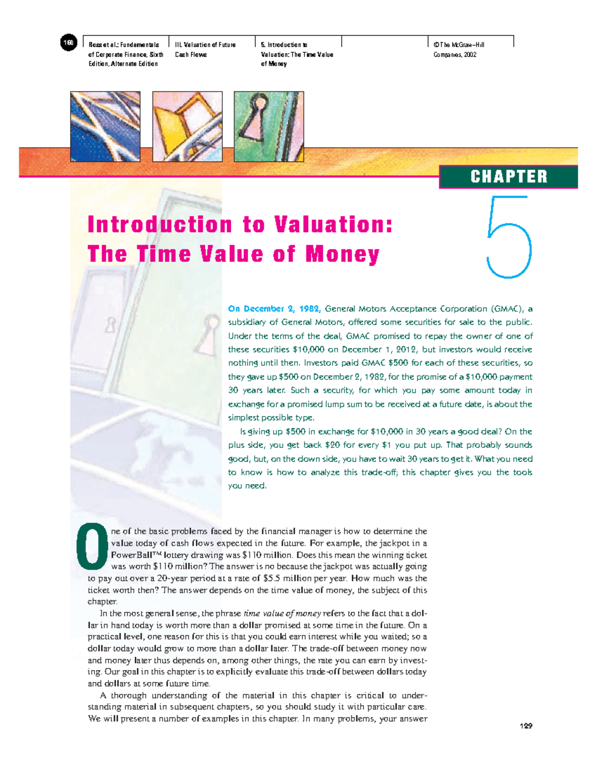 Finance Text TVM - Ross et al.: Fundamentals of Corporate Finance ...