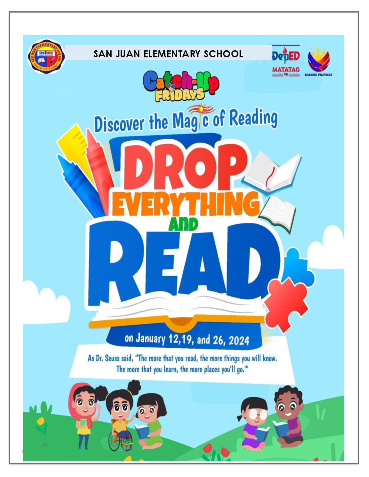 Drop-everything-and-read PDF - English , Module 1 - SAN JUAN ELEMENTARY ...