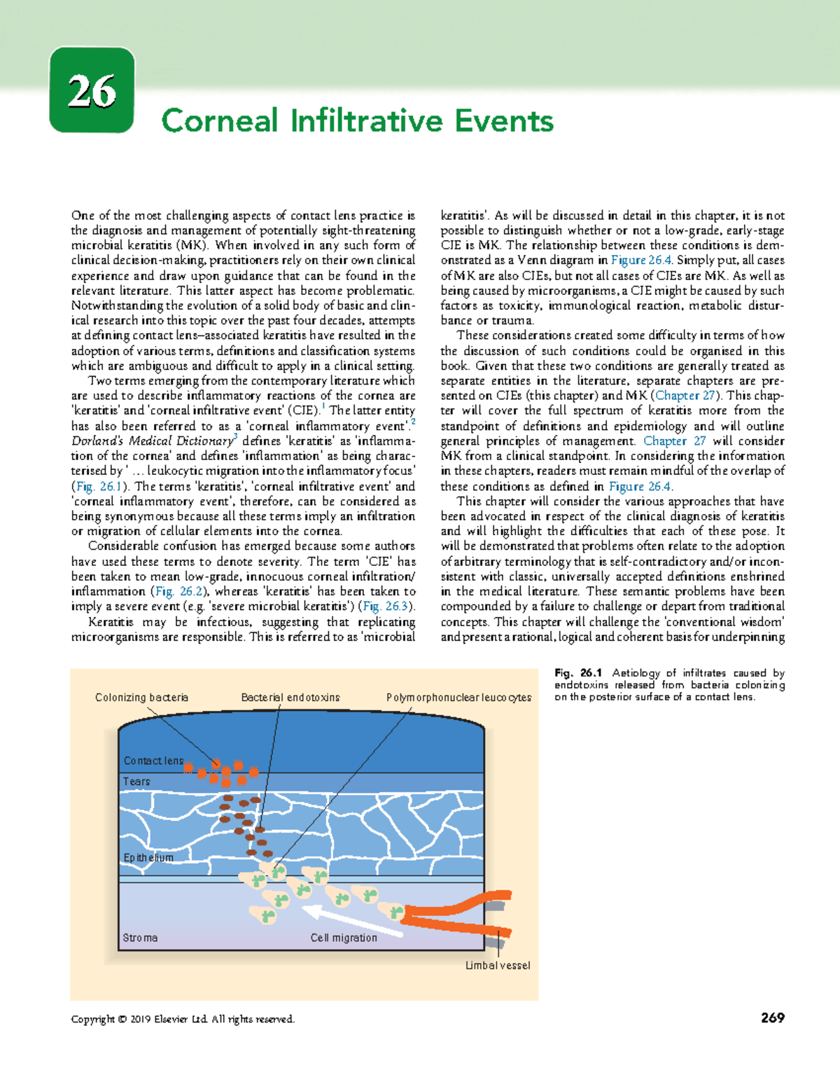 Corneal infiltrative Events Contact Lens Complications - 2626 Corneal ...