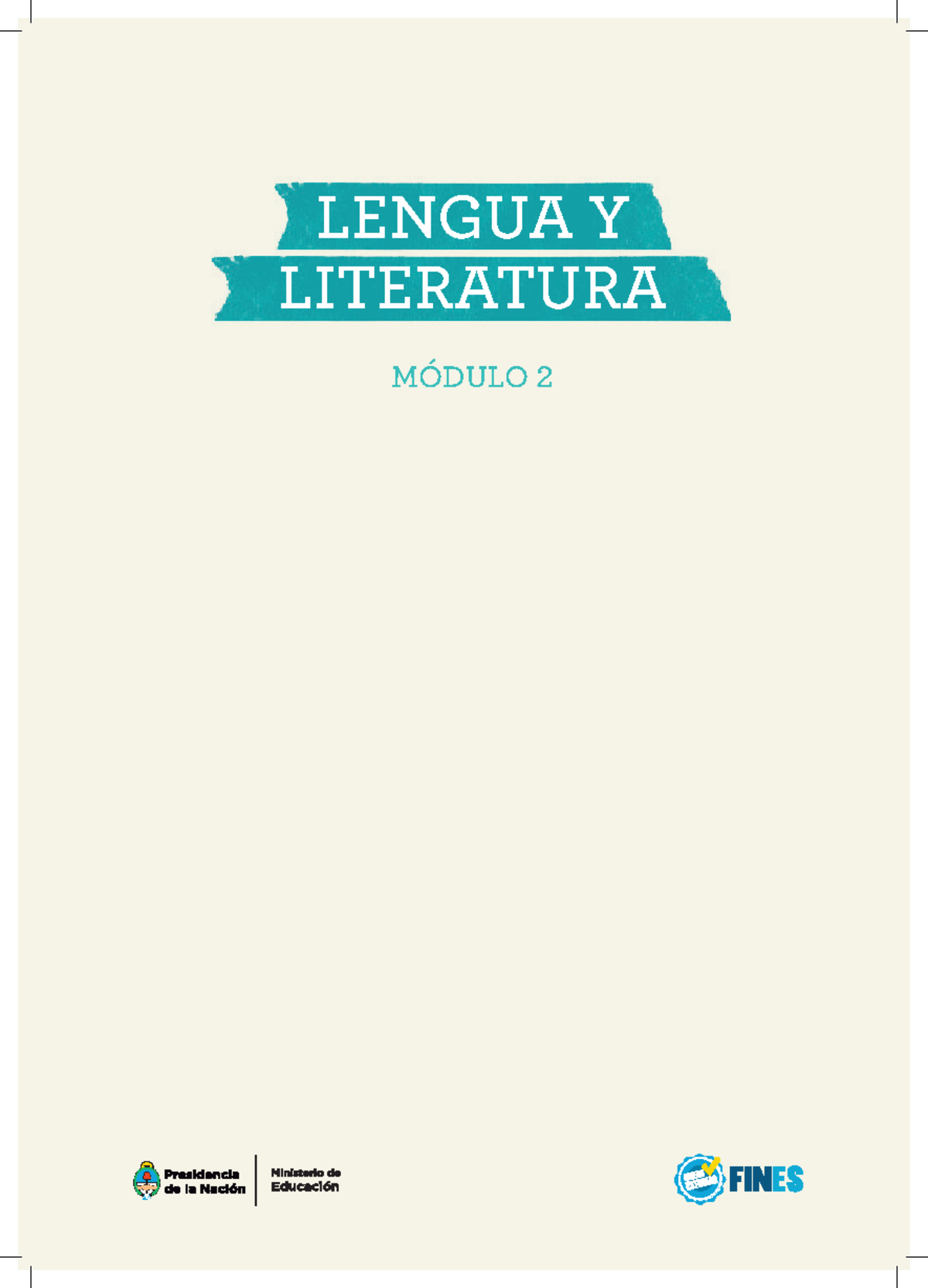 Lengua y Literatura 2 - MÓDULO 2 LENGUA Y LITERATURA Lengua y ...