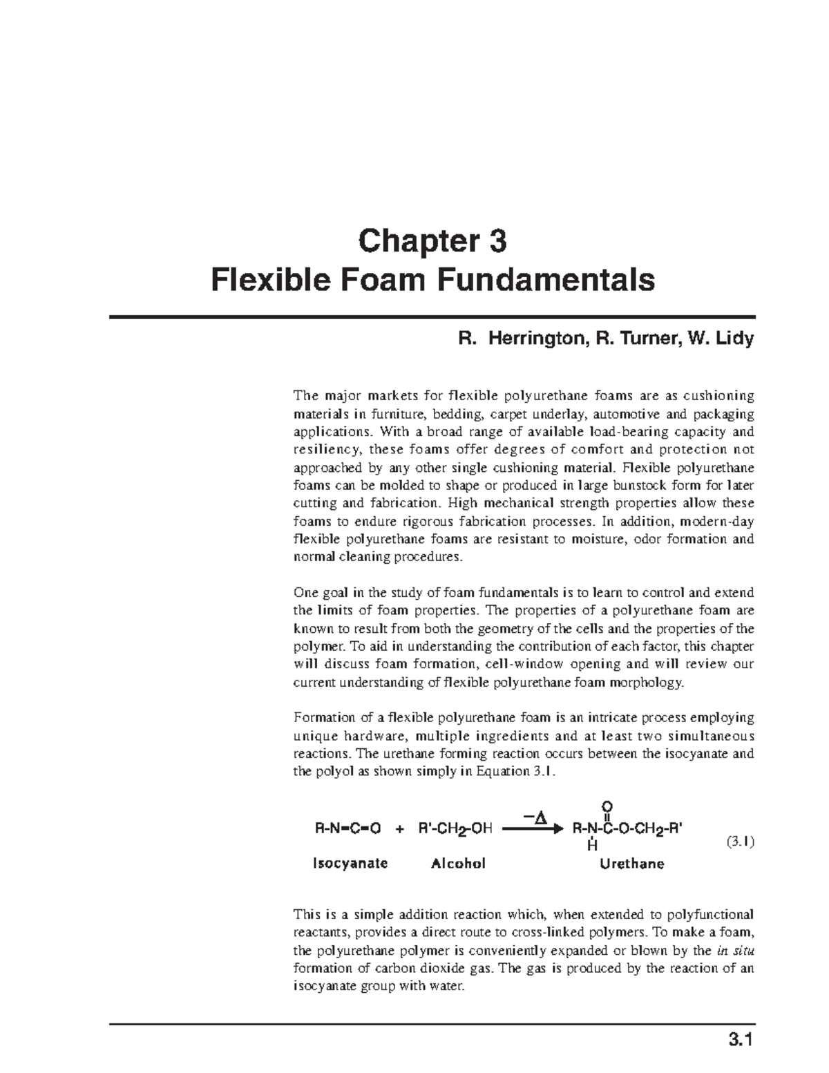 Dow Polyurethanes Flexible Foams[ 068-125] - Chapter 3 Flexible Foam ...