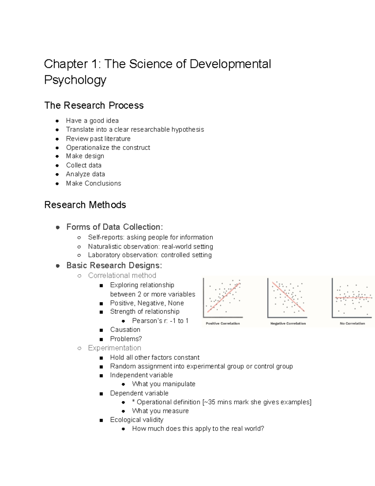 Chapter 1 The Science of Developmental Psychology - mistrust Task: To ...