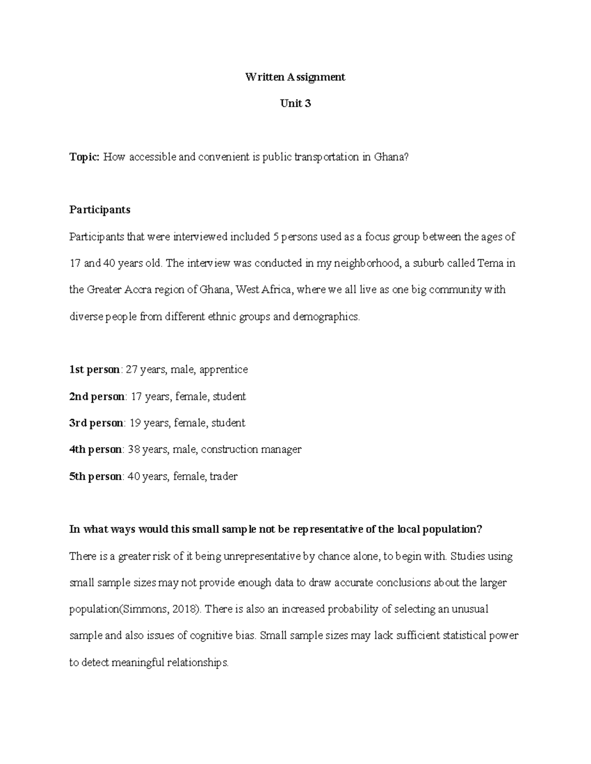 Con-B WA3 - Consumer Behaviour, week 3, unit 3, written assignment - Written Assignment Unit 3 ...