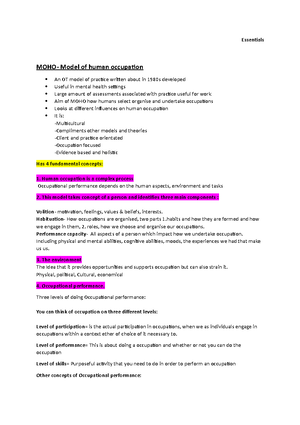 Occupational Therapy Process - Fisher and Marterella (2019) – the ...