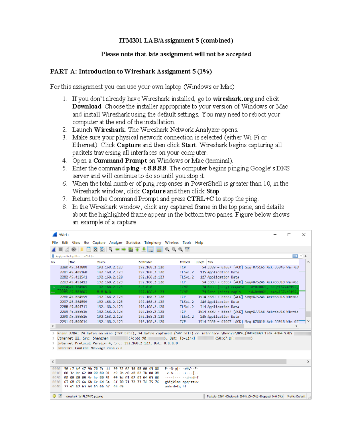 ITM301-LAB-Assignment 5 2024 V2 - ITM301 LAB/Assignment 5 (combined) Please note that late - Studocu