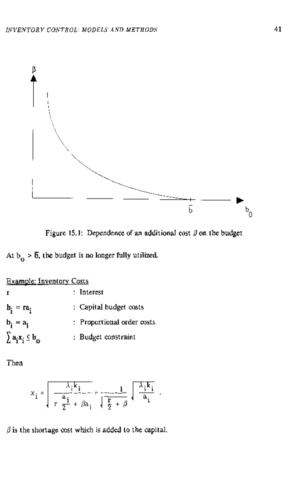 INDU 423- Lecture 11 - INVENTORY CONTROL: MODELS AND METHODS 41 Figure ...