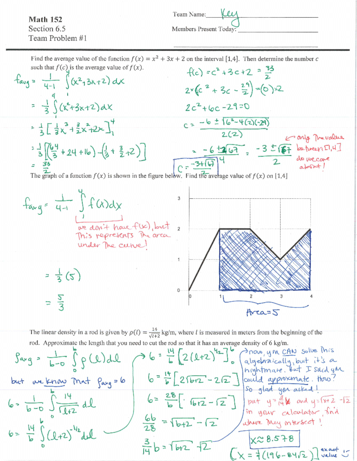 6 - Section 6.3 team problem #3 - MATH 115 - Studocu