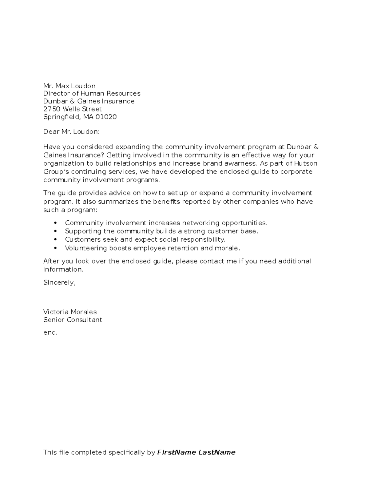 IL WD19 3b Student ID 1 - Document - Mr. Max Loudon Director of Human ...