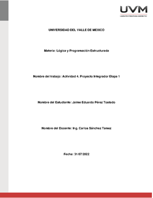 LC Ejercicios A1 - LISTA DE COTEJO – EJERCICIOS Rubros Puntos a obtener Puntos obtenidos y - Studocu