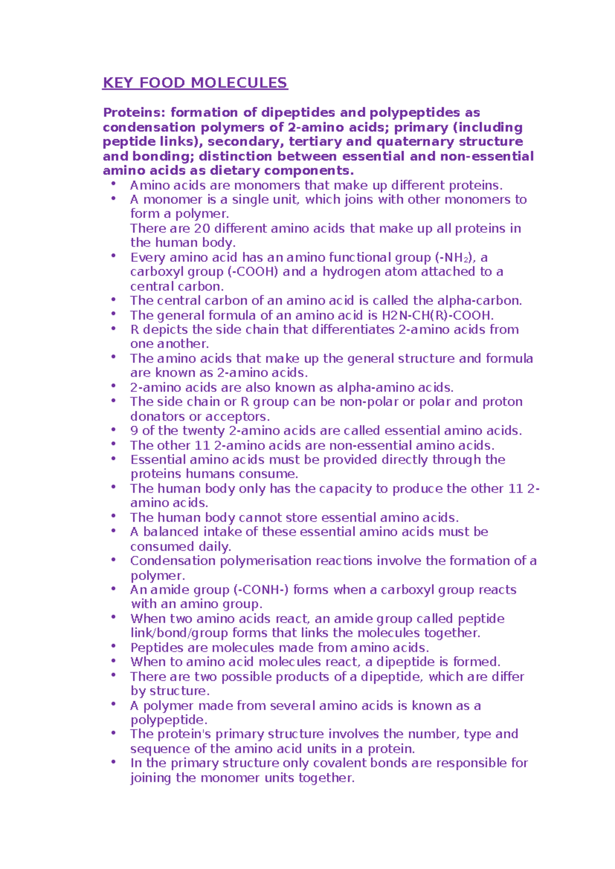 U4 AOS 2 notes - Biology unit 4 AOS 1, will fully summarise and help ...