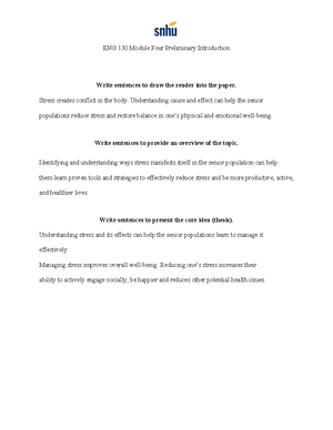 ENG 130 Module Five Analysis of a Written Complete - Analysis of a ...