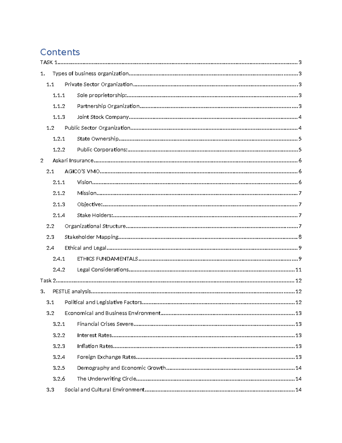 Ahmed assignment 2 - This is lecture - Contents TASK - Studocu