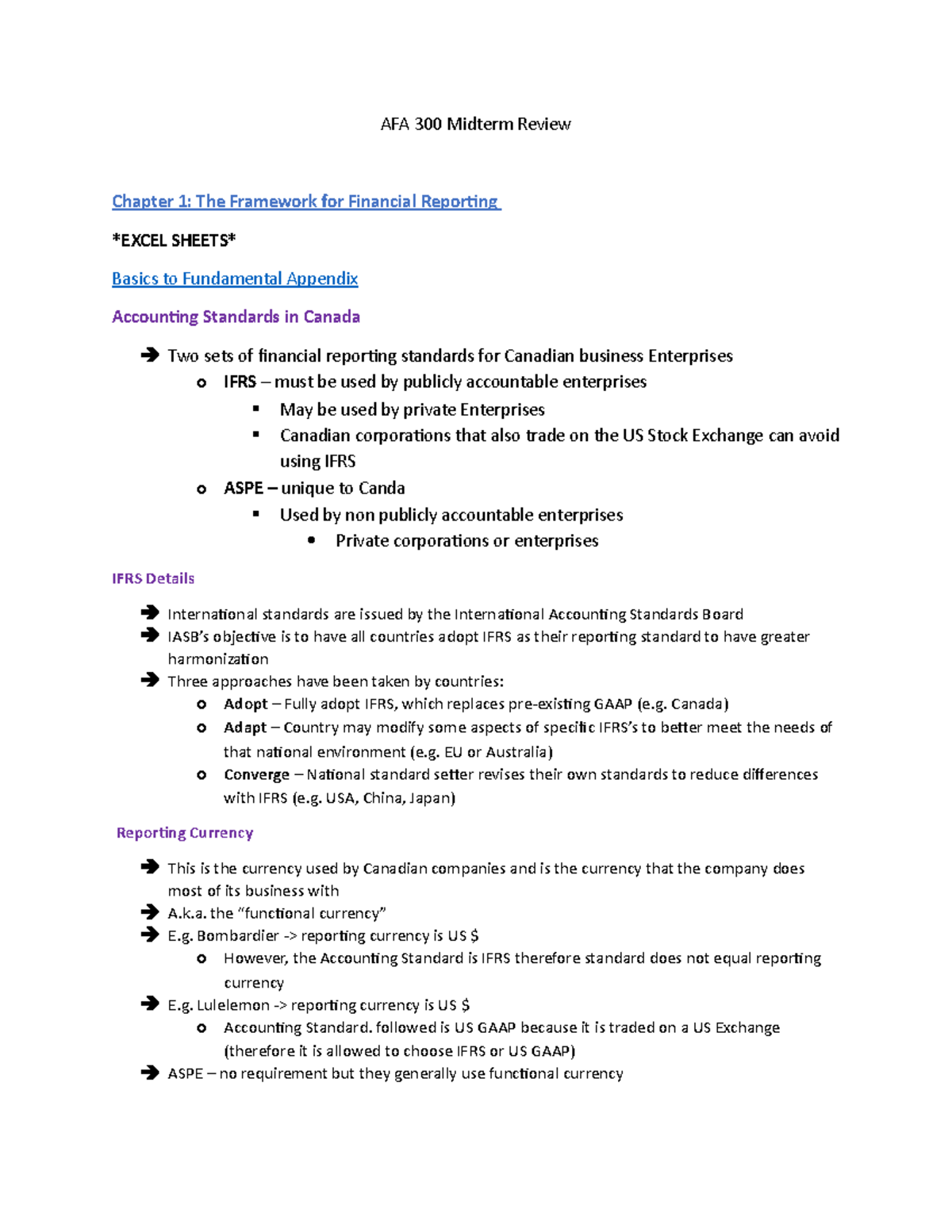 AFA 300 Midterm Review - AFA 300 Midterm Review Chapter 1: The ...