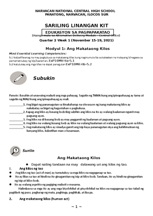 Research SLK 9 Q3 Wk1 2 - happy learning - LESSON TITLE: Inferential ...