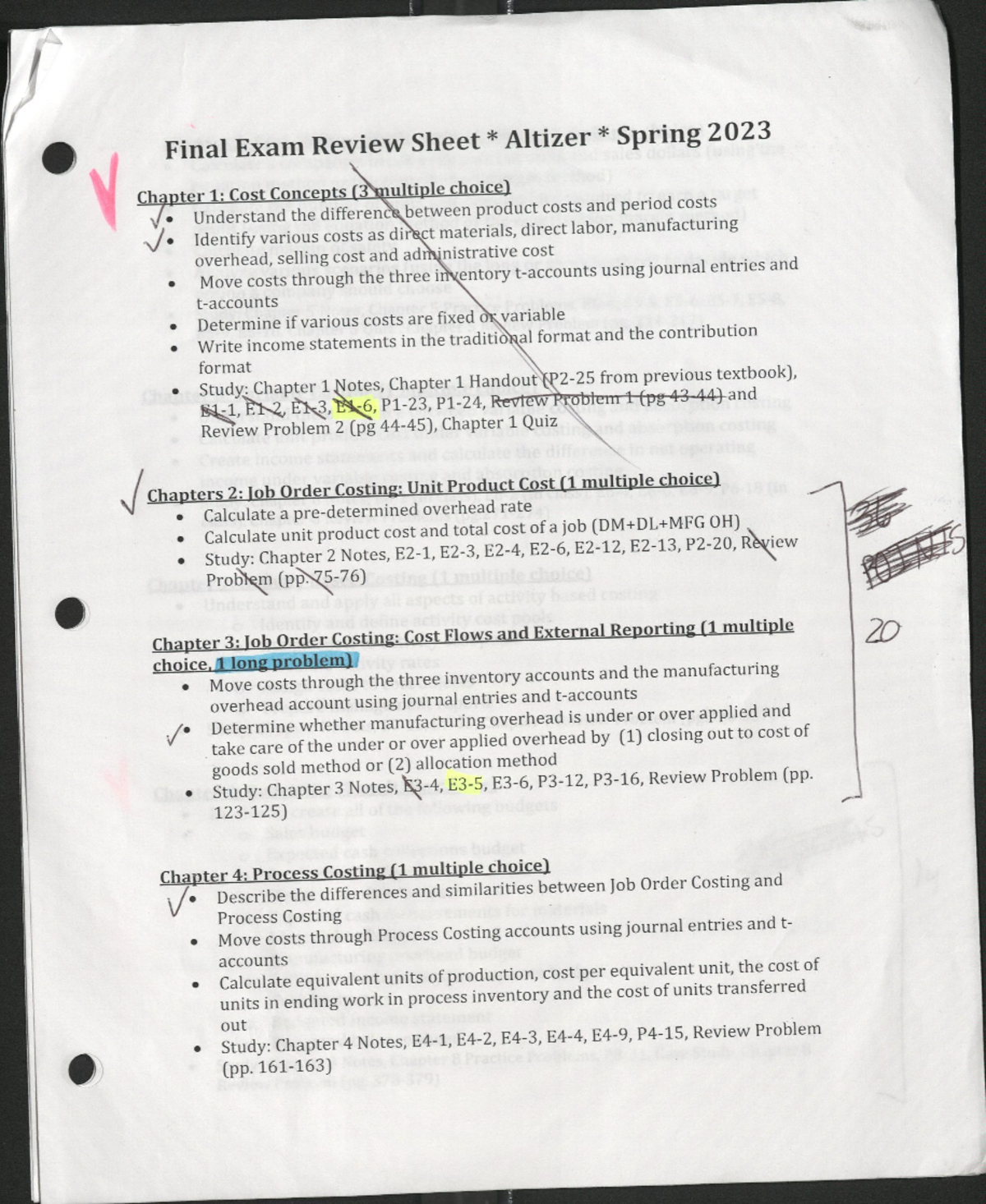 Final exam review - ACCT 2302 - Studocu