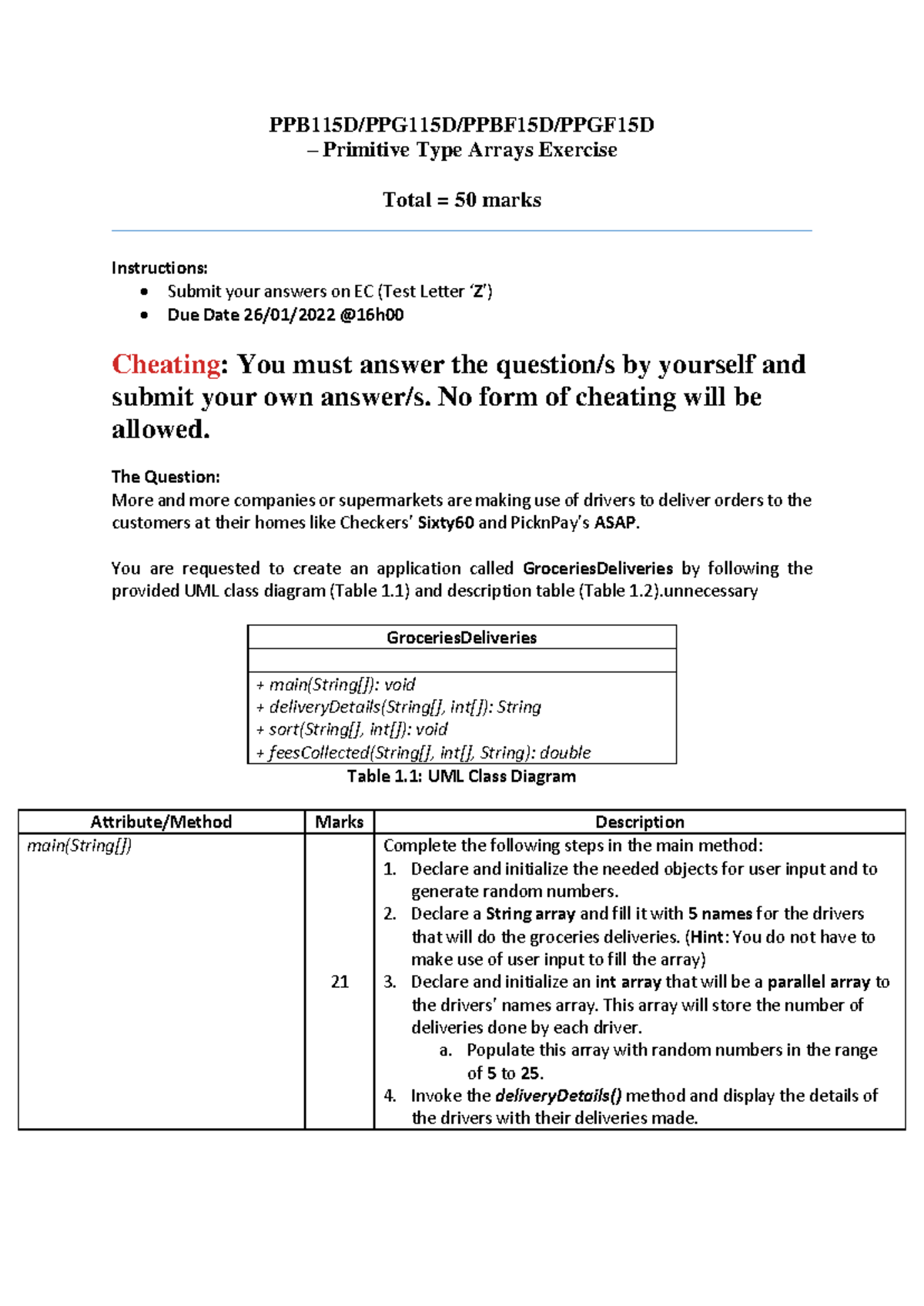 Ppb115d Exercise Arrays Primitive Type Arrays Ppb115dppg115dppbf15dppgf15d Primitive