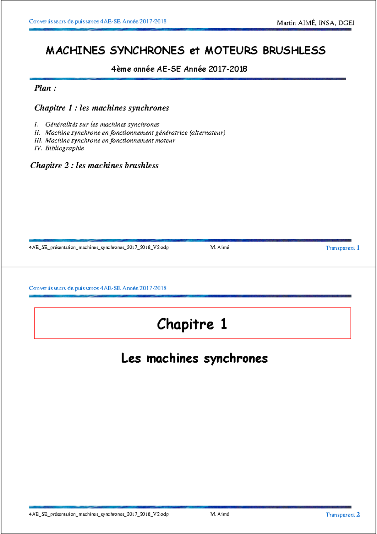 Présentation machines synchrones - 4AE_SE_présentation_machines ...