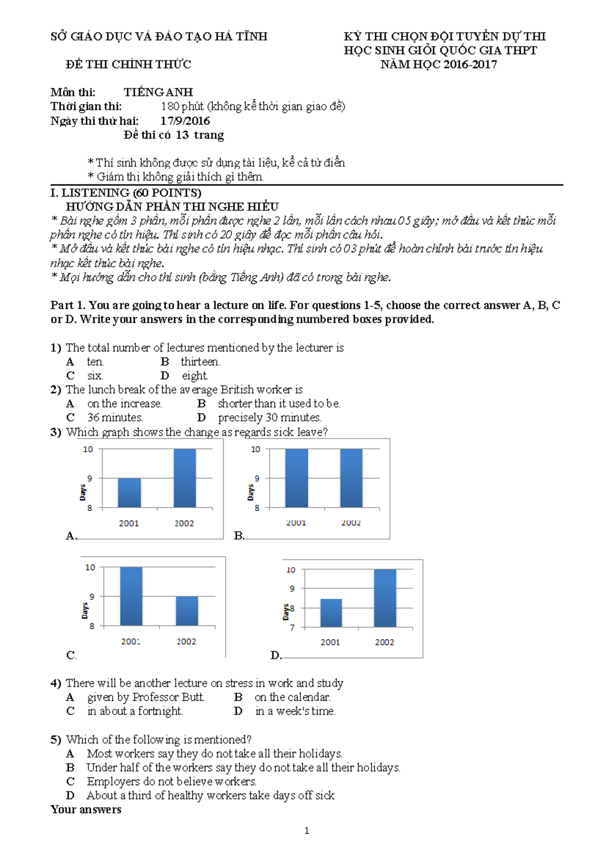 ĐE -chon-doi-tuyen-vong-2-2016 - SỞ GIÁO DỤC VÀ ĐÀO TẠO HÀ TĨNH KỲ THI ...