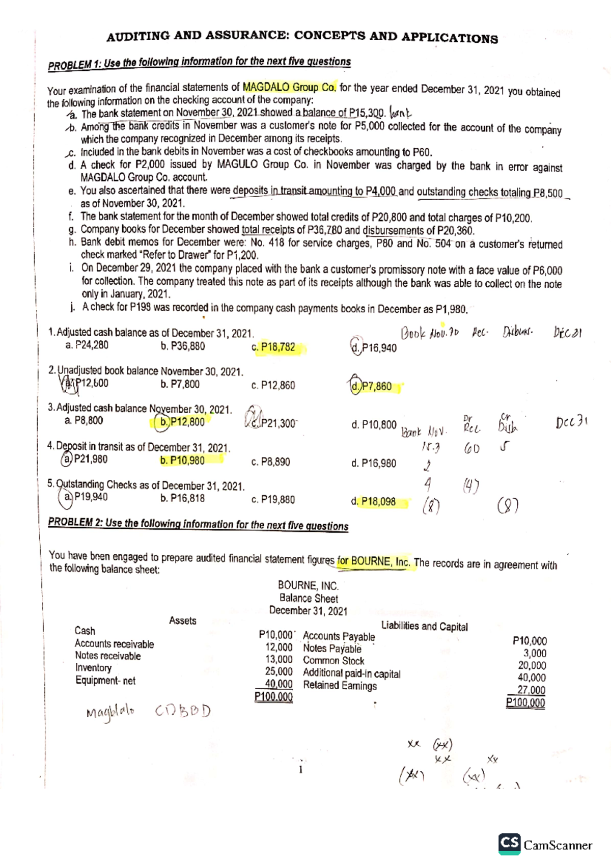 Auditing and assurance concepts and application Part1 - Accountancy ...