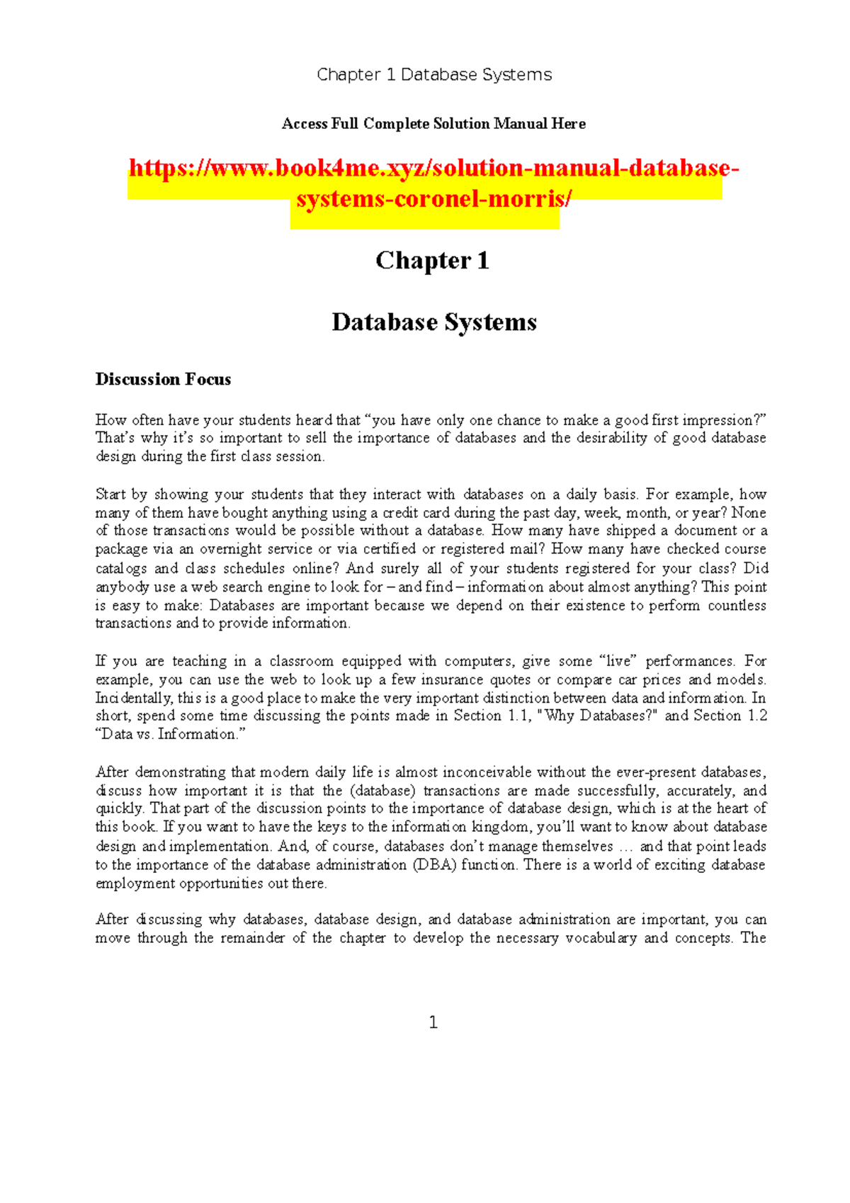 C1 - none - Access Full Complete Solution Manual Here book4me/solution-manual-database- - Studocu