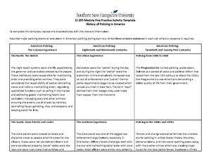 CJ 315 Module Three Assignment - cj 315 - Studocu